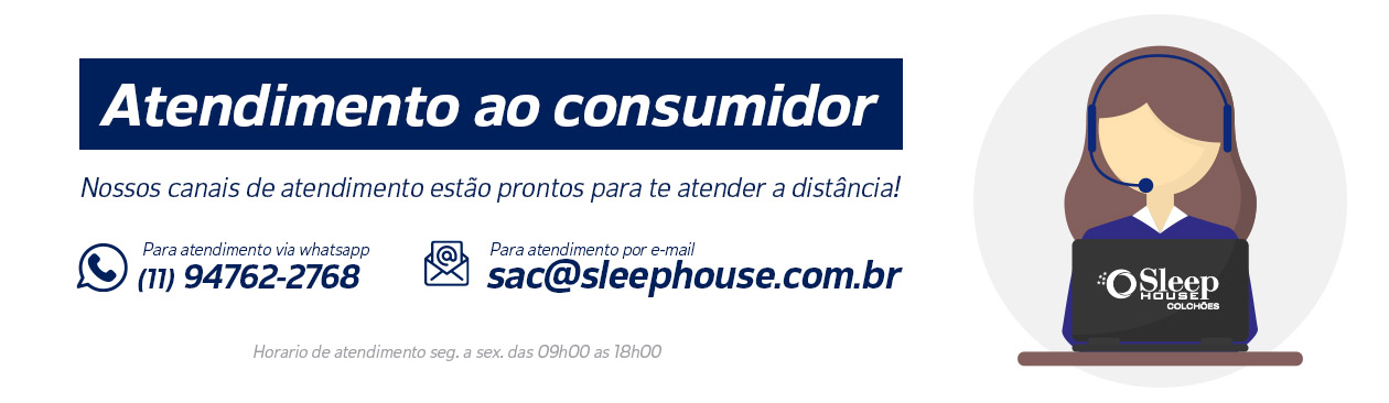 Sleep House Colchões - Marcas Internacionais.
